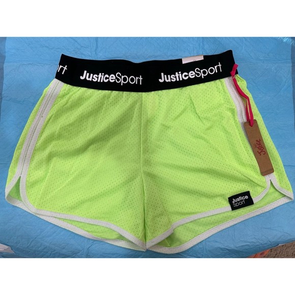 Justice | Bottoms | Justice Sport Girls Neon Lime Green White Athletic ...
